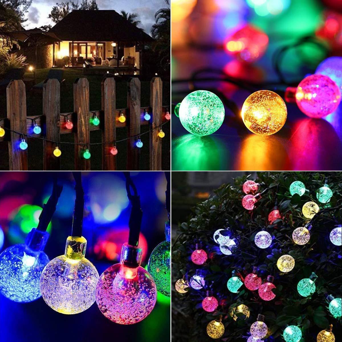 Solar String Light - balls RGB