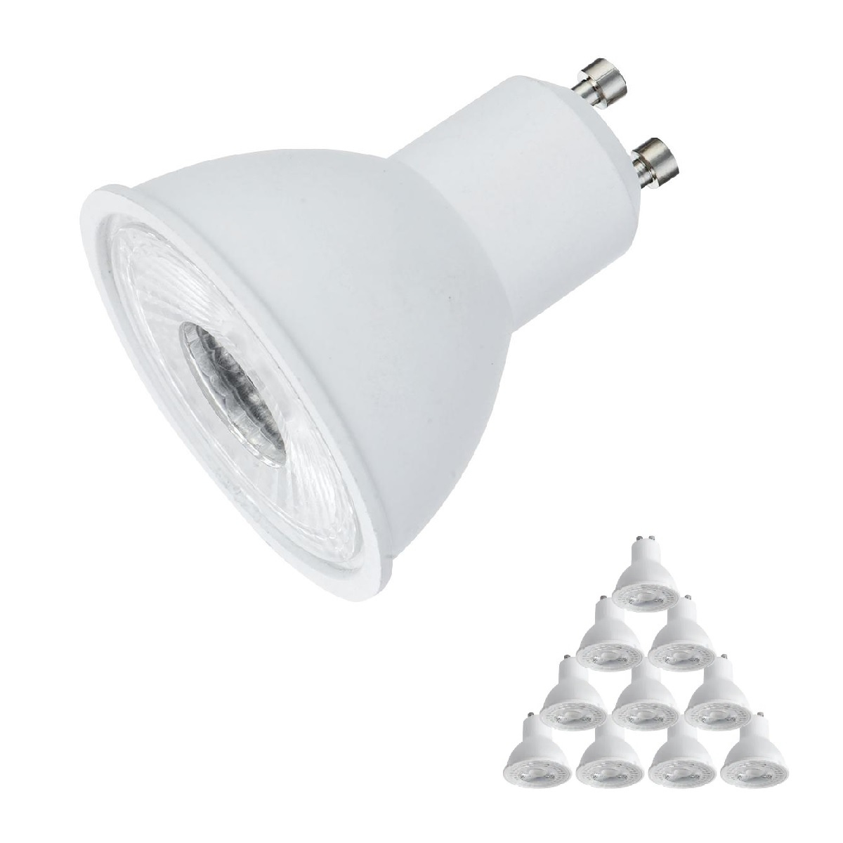 GU-10 BULB, PACK OF 10 (5W & 7W)