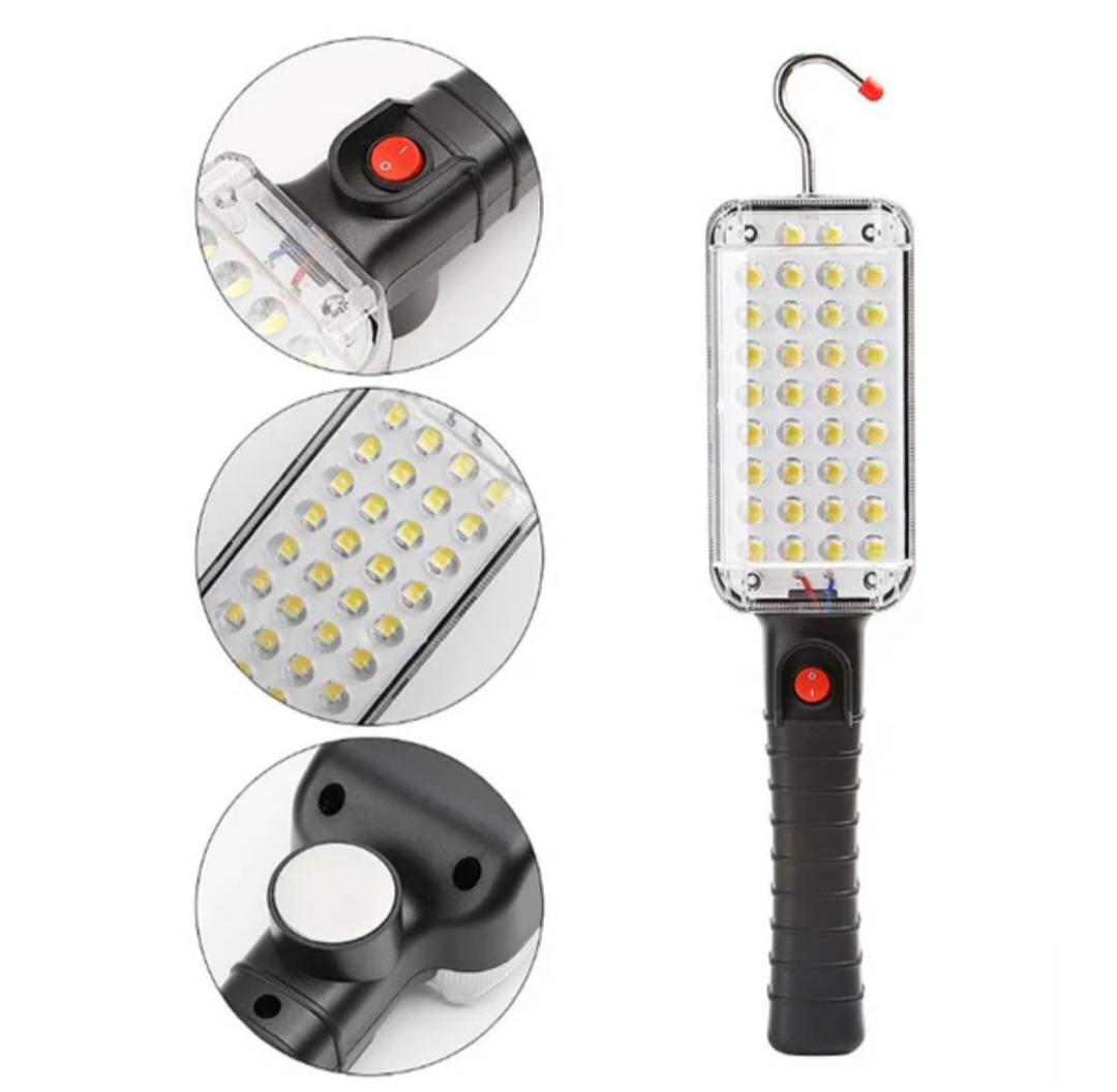 Workshop Work-Light with Hook and Magnet