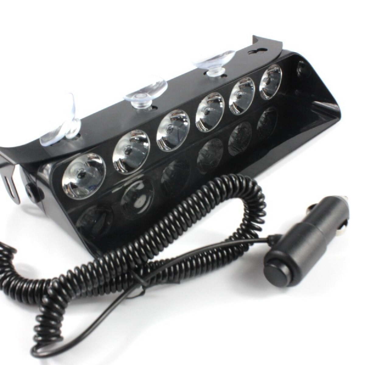 HIGH POWER LED WARING / FLASHING STROBE LIGHT, AMBER DASH MOUNT ...