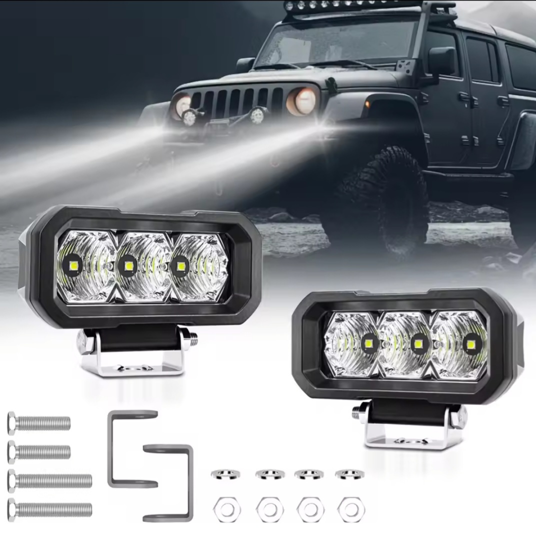 30W 5" LED Spot Light (Set of 2) — Compact Spot Beam | Brite-LED